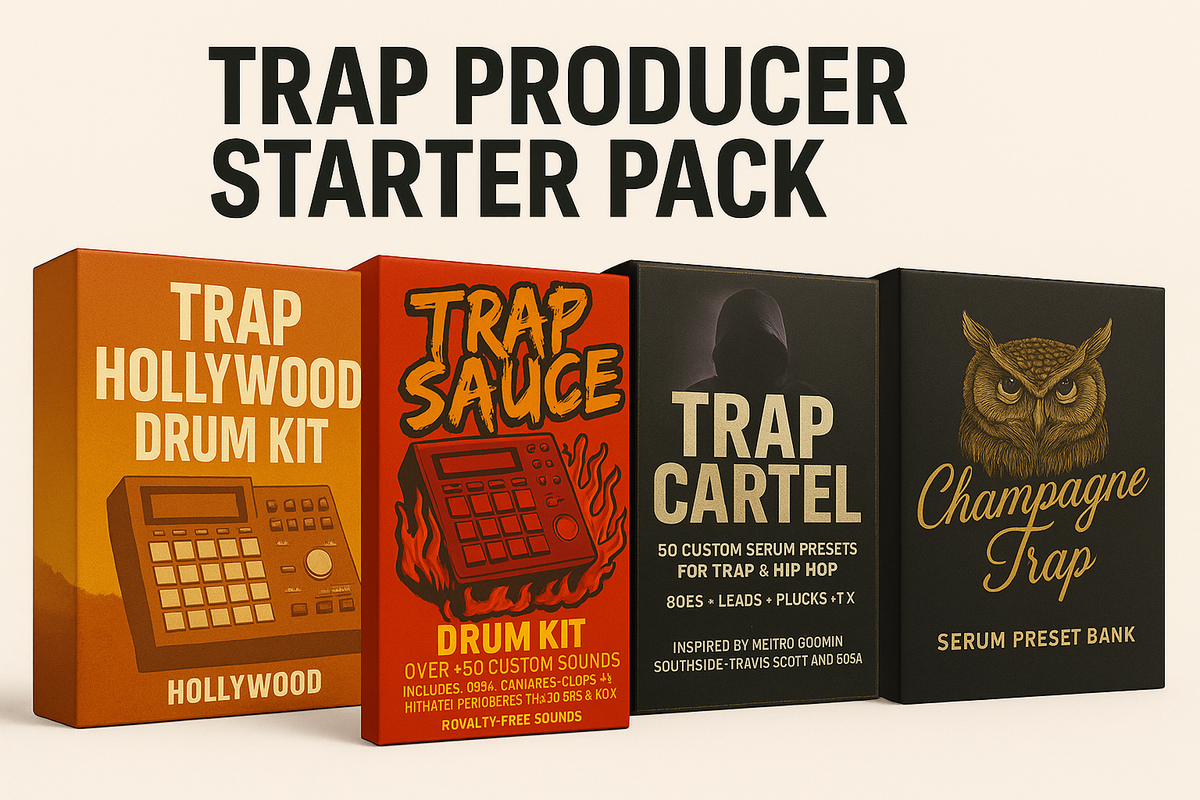 Trap Producer Starter Pack (Serum Presets & Drum Kits) – Producer Plugin